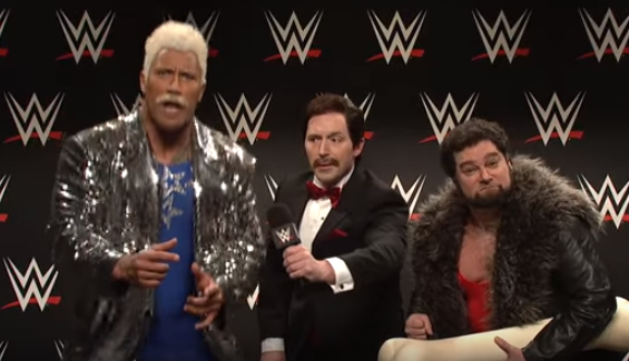 Dwayne Johnson Does Hilarious WWE Promo Skit on SNL – ESPN 97.5 + 92.5